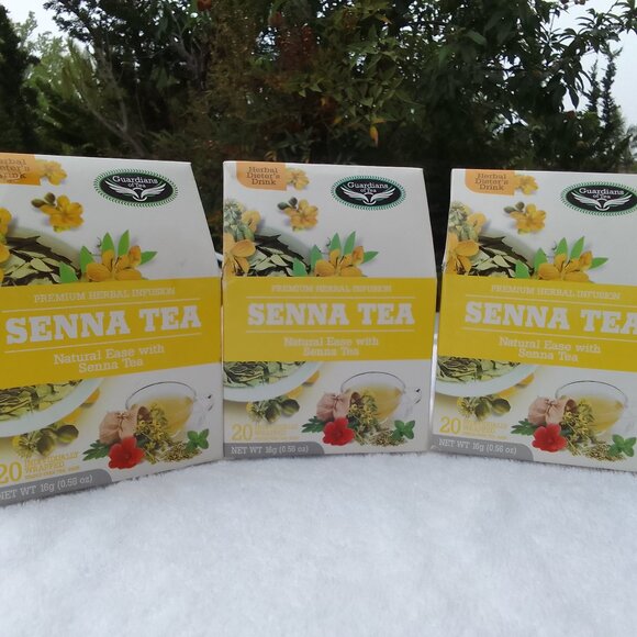 Kitchen | Herbal Infusion Natural Ease With Bundle 3 Senna Herbal Tea Boxes | Poshmark